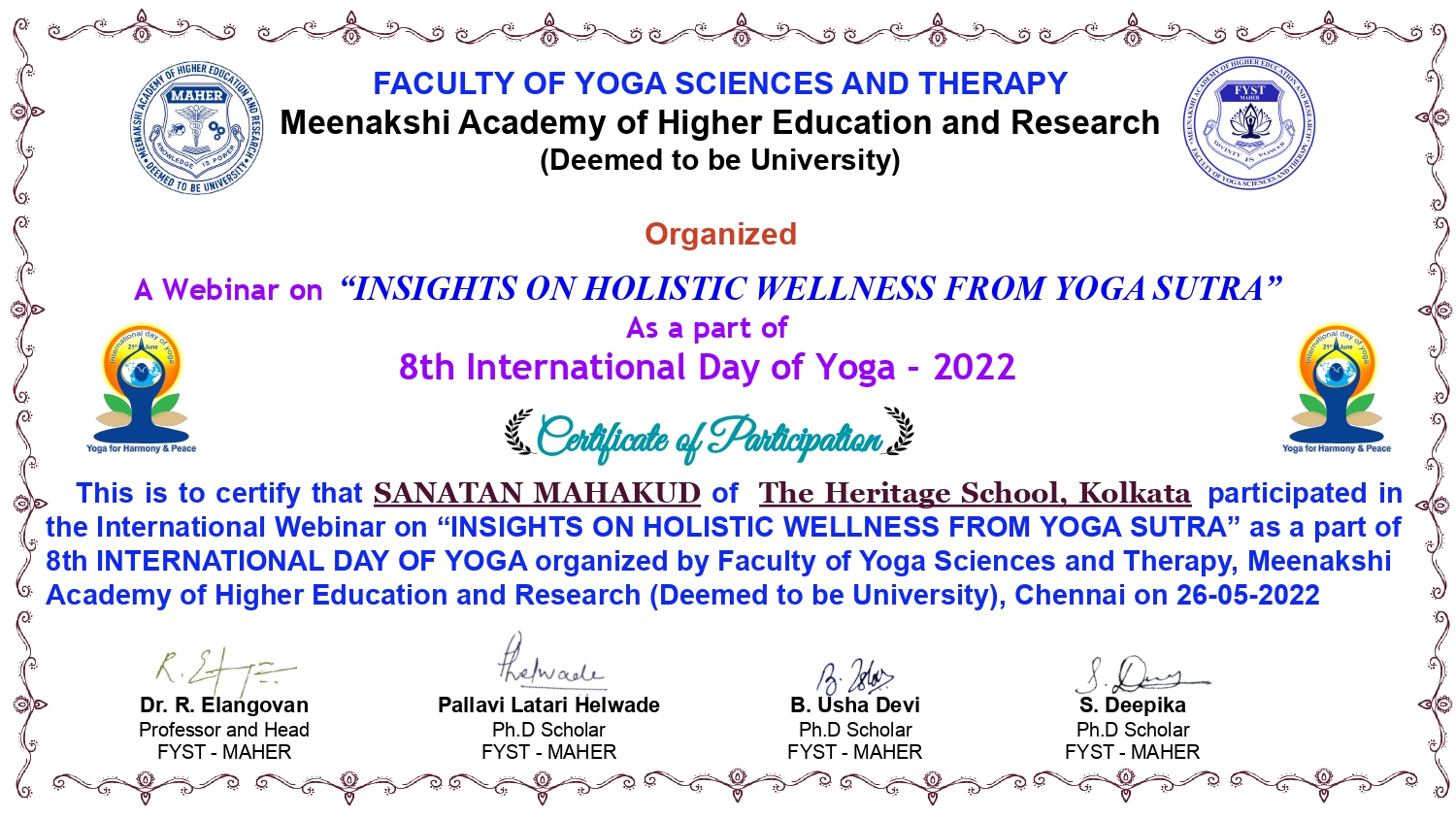 Home Page - SANATAN MAHAKUD